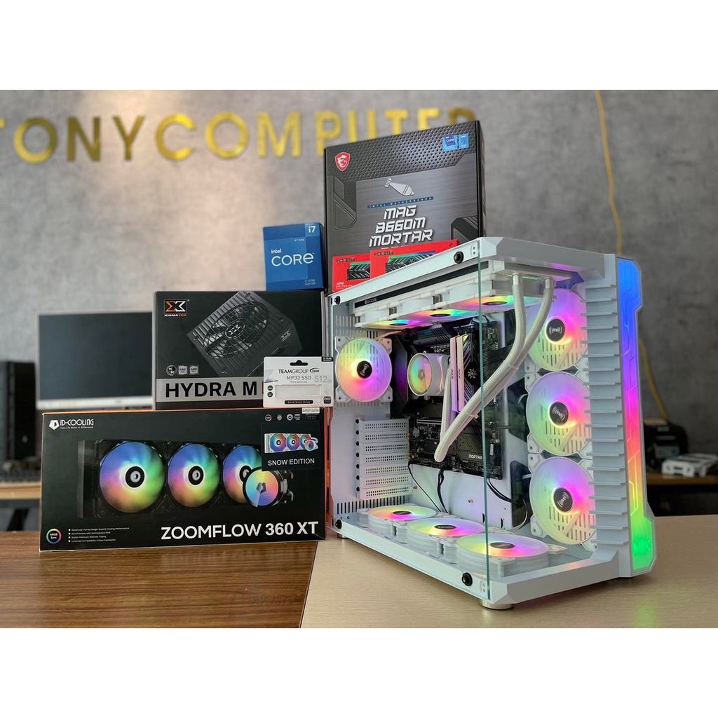 Tomato C-50 RGB Cooler Fan, Fan Case + Control Hub | Shopee Malaysia