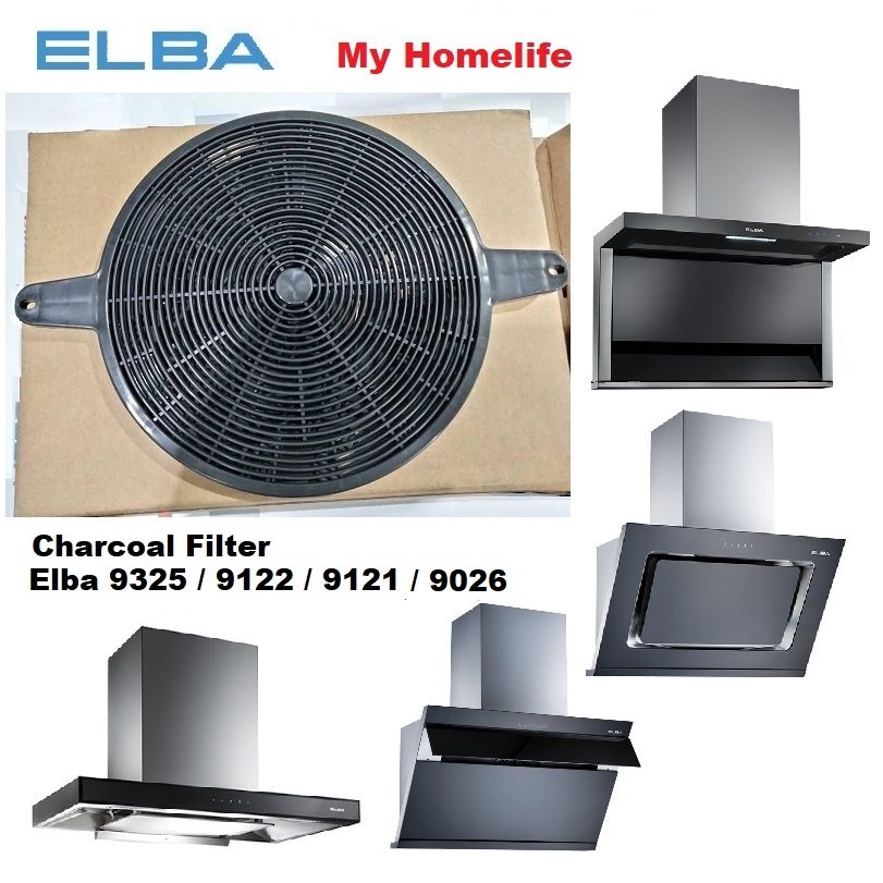Elba Charcoal Filter for Elba 9325 / 9121 / 9122 / 9026 (NON RETURNABLE ...