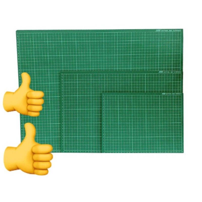 A5/A4/A3/A2 Self Healing Double-sided PVC Cutting Mat Papan Pemotong Garis Harus | Shopee Malaysia