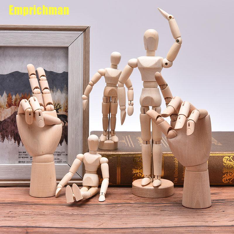 [Emprichman] Wooden Movable Limbs Human Figure Model Artist Sketch ...