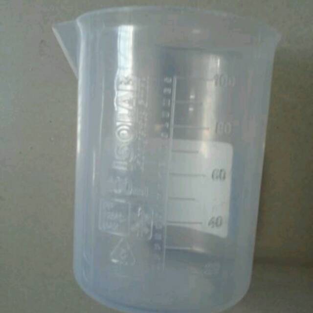 Polypropylene plastic Beaker 100 ml | Shopee Malaysia