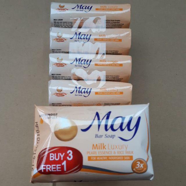 3+1 MAY BAR SOAP 4X75G | Shopee Malaysia