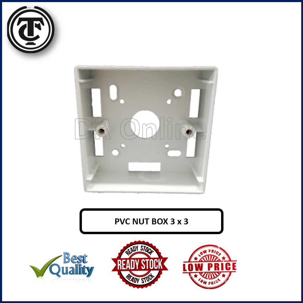 SWITCH SOCKET PVC NUT BOX 3''x 3'' 3''x 6'' 3''x 7'' | Shopee Malaysia