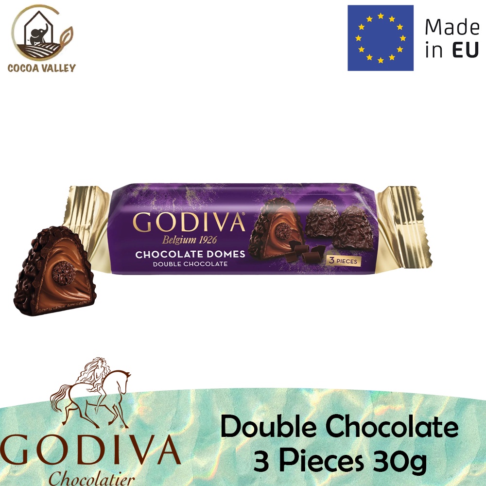 Godiva Double Chocolate Domes 3 Pcs 30g (Made in EU) | Shopee Malaysia