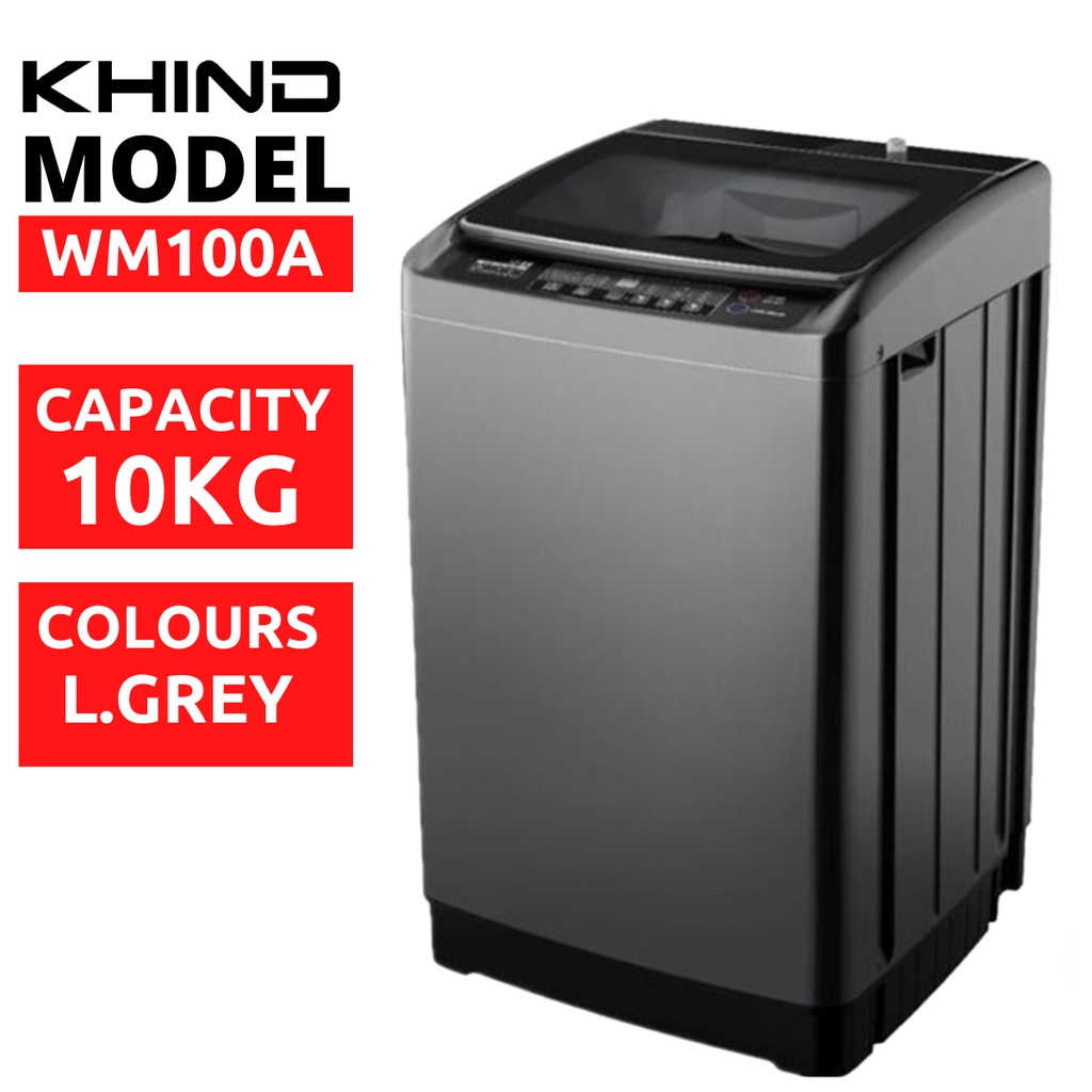 (Free Delivery Penang,Kedah & Perlis)Khind 8kg/10kg/12kg Fully Auto ...