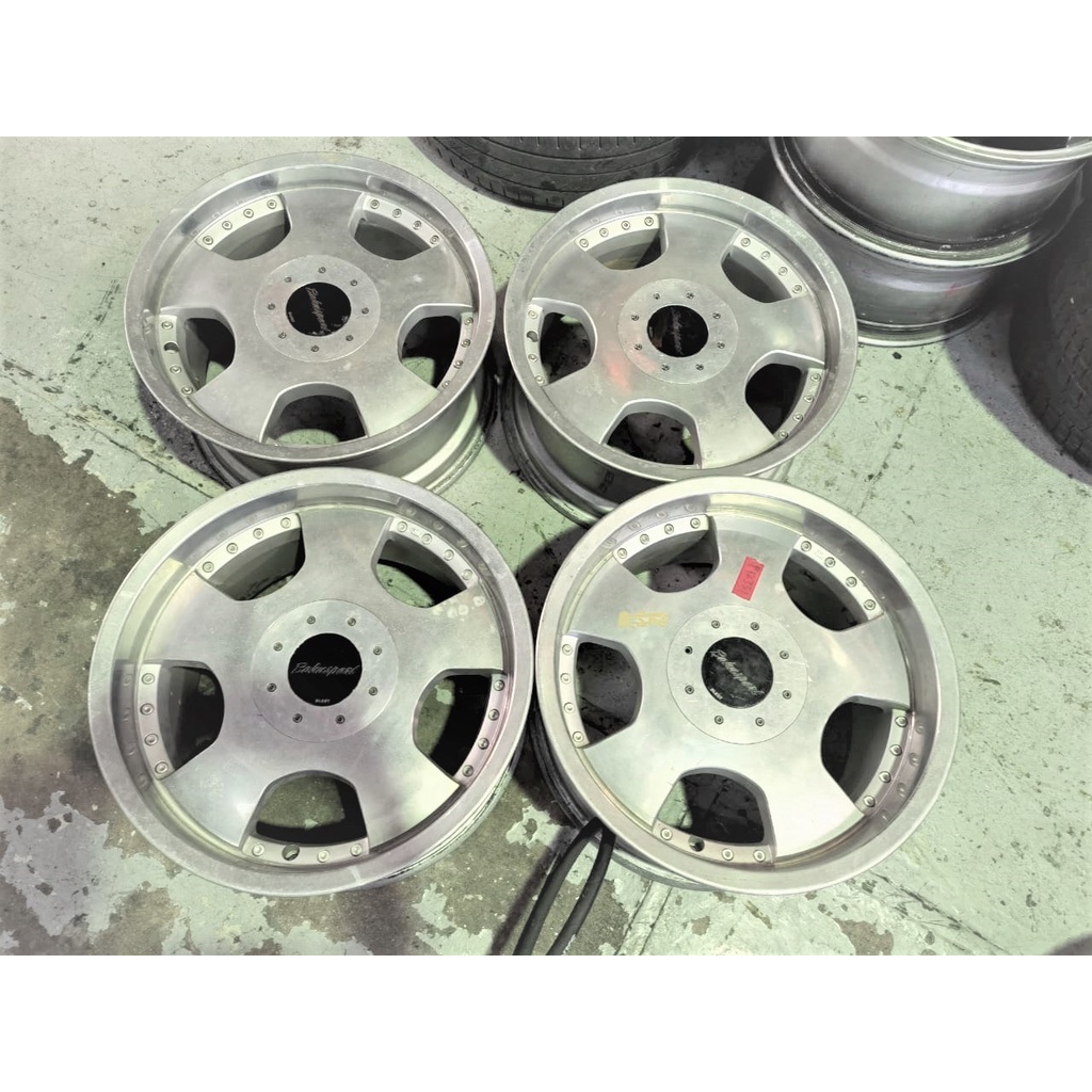 17" 17inch Blest Bahnsport Japan Sport rim Mpv Vip look estima odyssey ...