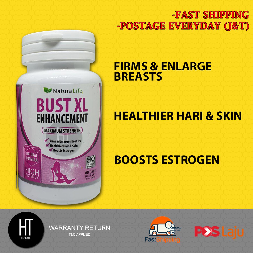ORIGINAL Bust XL Enhancement - Breast Growth and Solid Shape for Women ...