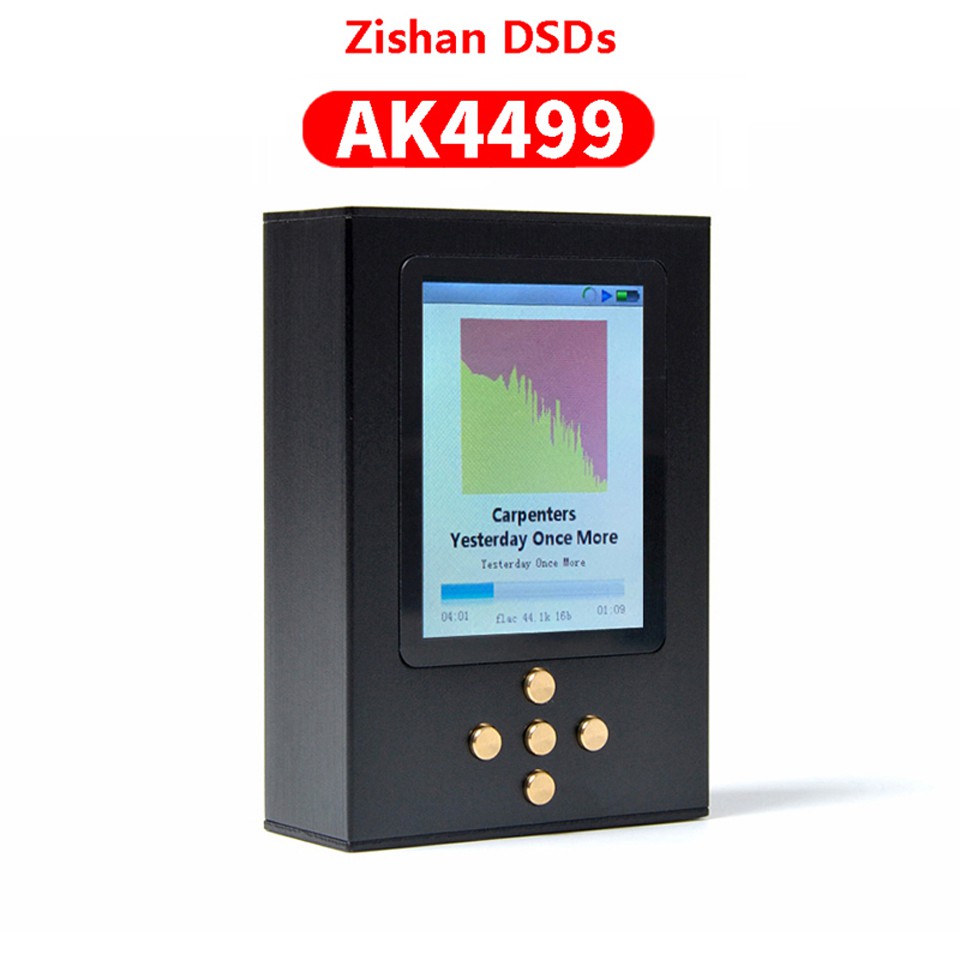 ZiShan DSDs Dual AK4497 AK4499 Professional Music Player MP3 DAP HIFI ...
