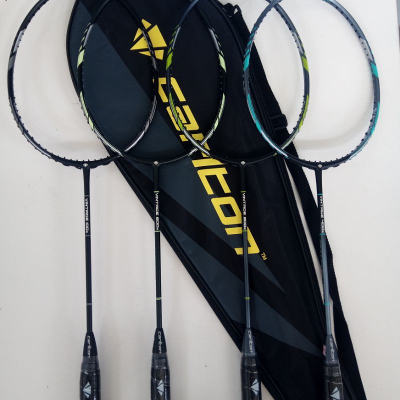 Carlton Vintage 100s 200s 300s 400s | Original Badminton Racket ...