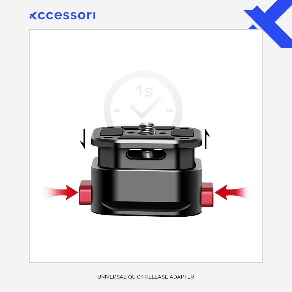 Xccessori Universal Quick Release Plate Adapter for Tripod or Gimbal ...