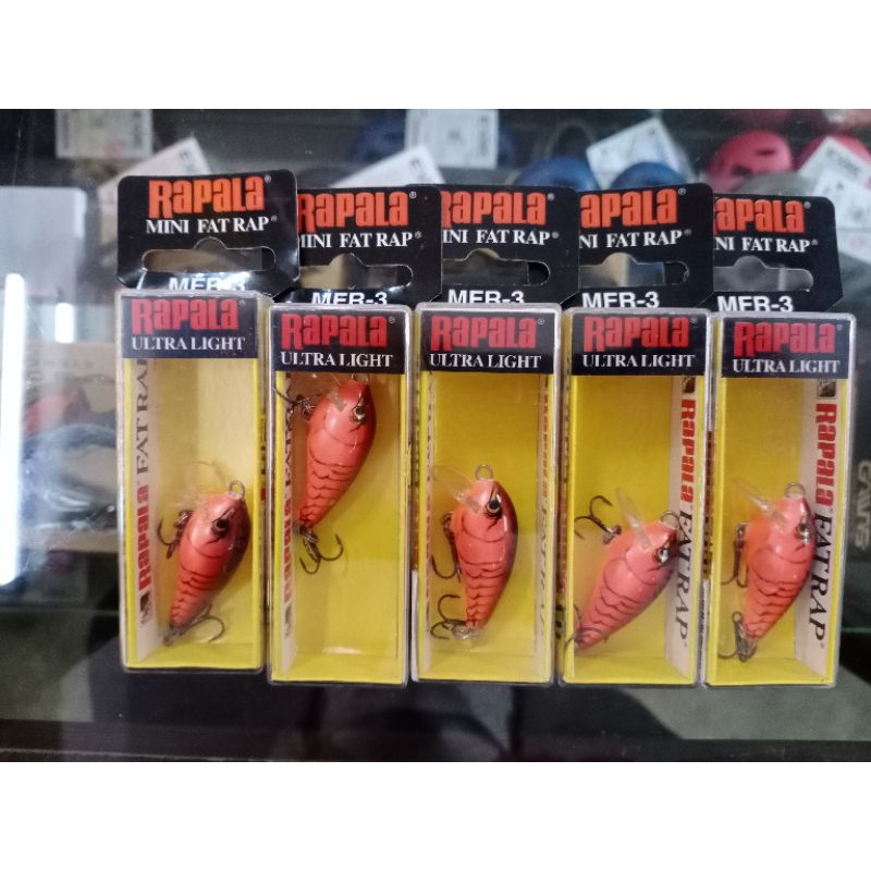RAPALA MINI FAT RAP MFR03 | Shopee Malaysia