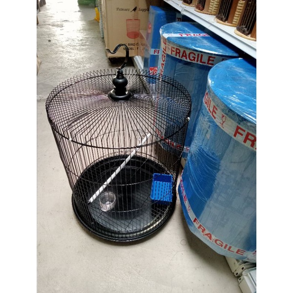(SANGKAR MURAI BATU)satu set sangkar besi burung murai batu 22” sangkar ...