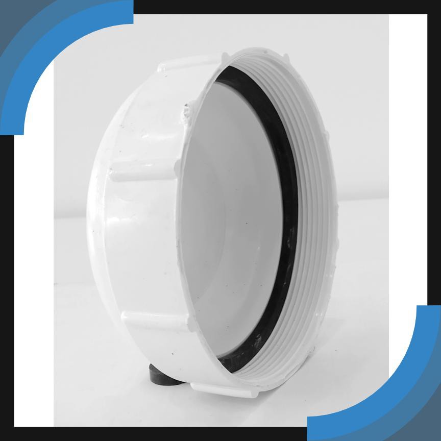 uPVC Connector Floor Gully Trap End Cap & O Ring Paip Air Plastik uPVC ...