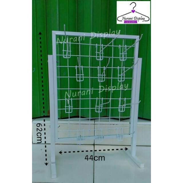 GANTUNGAN Standing Ram Display Rack and Accessory Hook / Hanger Hanger ...