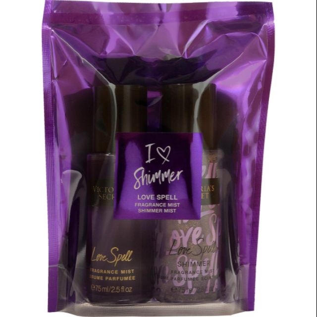 💯Original Love spell shimmer set 2in1 75ml | Shopee Malaysia