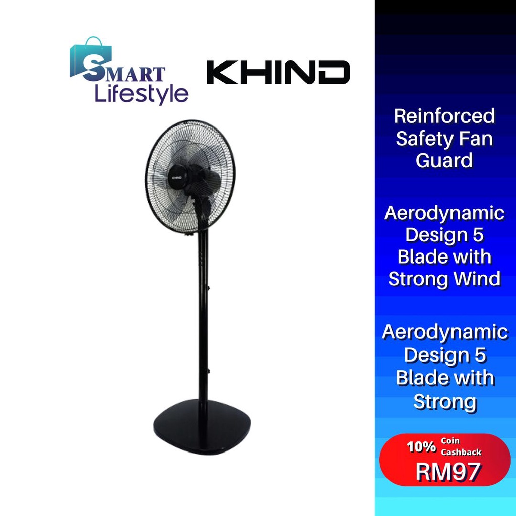 Khind Stand Fan (16'') SF1663H | Shopee Malaysia