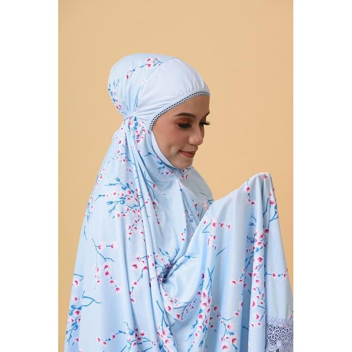 Telekung Solat Bunga SAKURA (Set IBU & ANAK-ANAK) | Shopee Malaysia