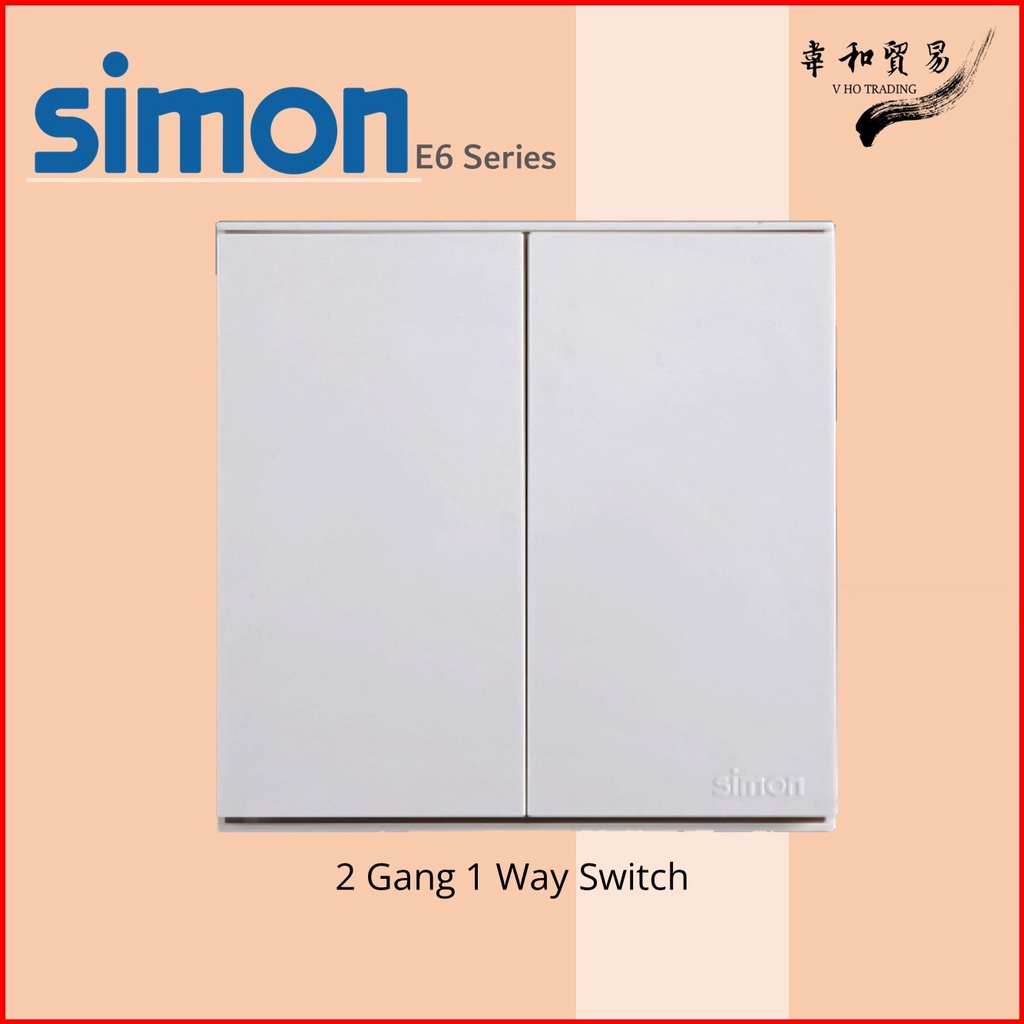 [VHO] [Sirim] Simon E6 WHITE Series Switch / Switches & Socket Outlet ...