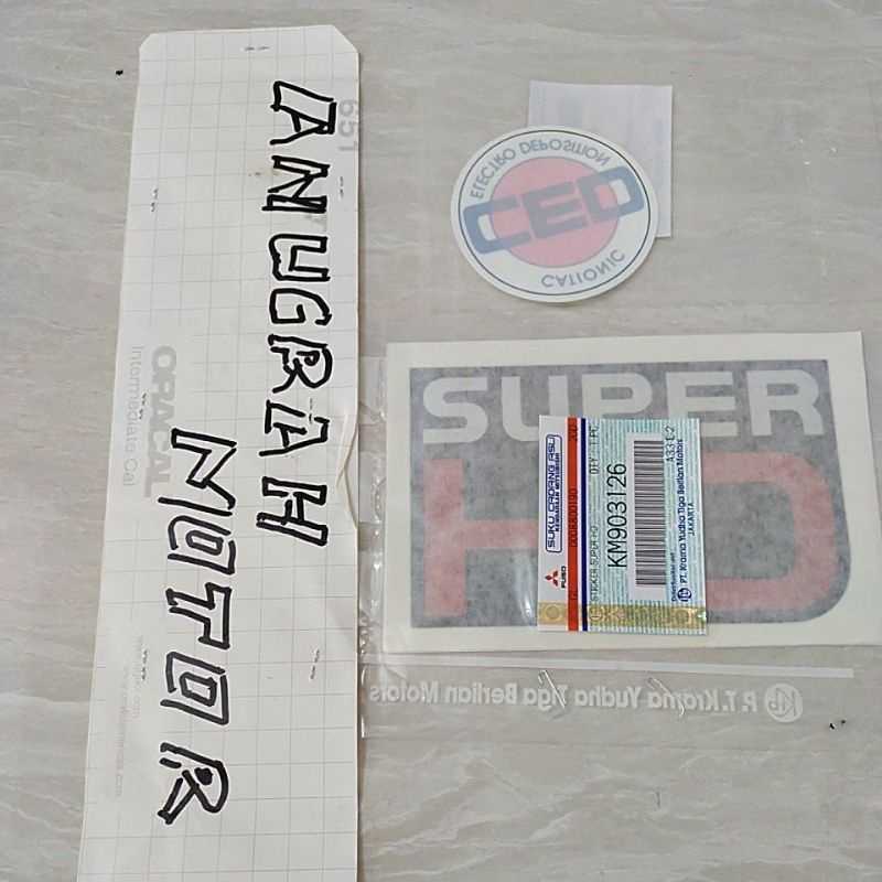 Original Mitsubishi canter super hd ced logo sticker | Shopee Malaysia