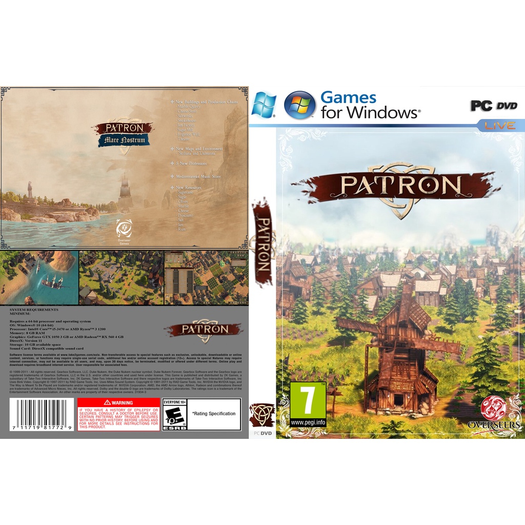 Patron PC GAME [Offline] | Shopee Malaysia