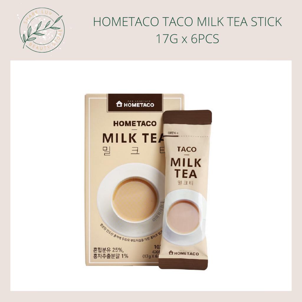 [Ready Stock] HOMETACO TACO Milk Tea Stick 17g x 6pcs | Shopee Malaysia