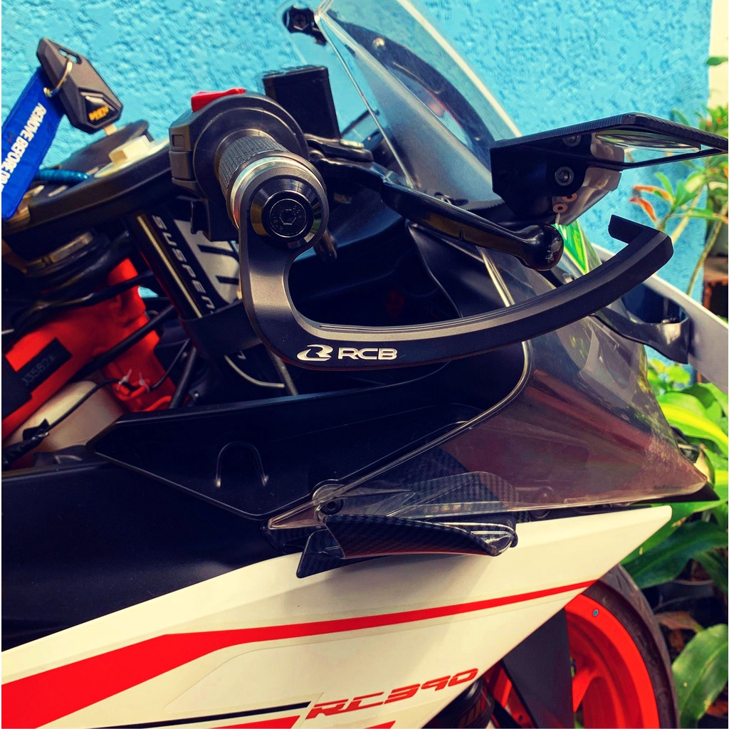 RACING BOY LEVER GUARD RCB GP2 - V2 UNIVERSAL R15, R25, Y15ZR Y16ZR ...