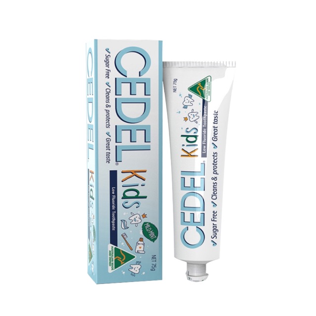 Cedel Toothpaste Sugar Free Low Fluoride Kids 75g | Shopee Malaysia
