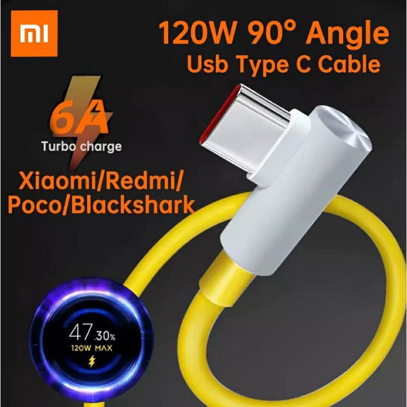 Xiaomi Redmi Gaming 6A Type-C USB L Bending Support 120W TurboCharge ...