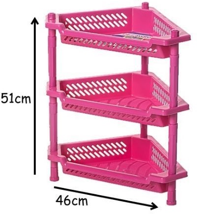 Elianware Corner Rack/Triangle Rack/Kitchen Rack/rak bawang/rack ...
