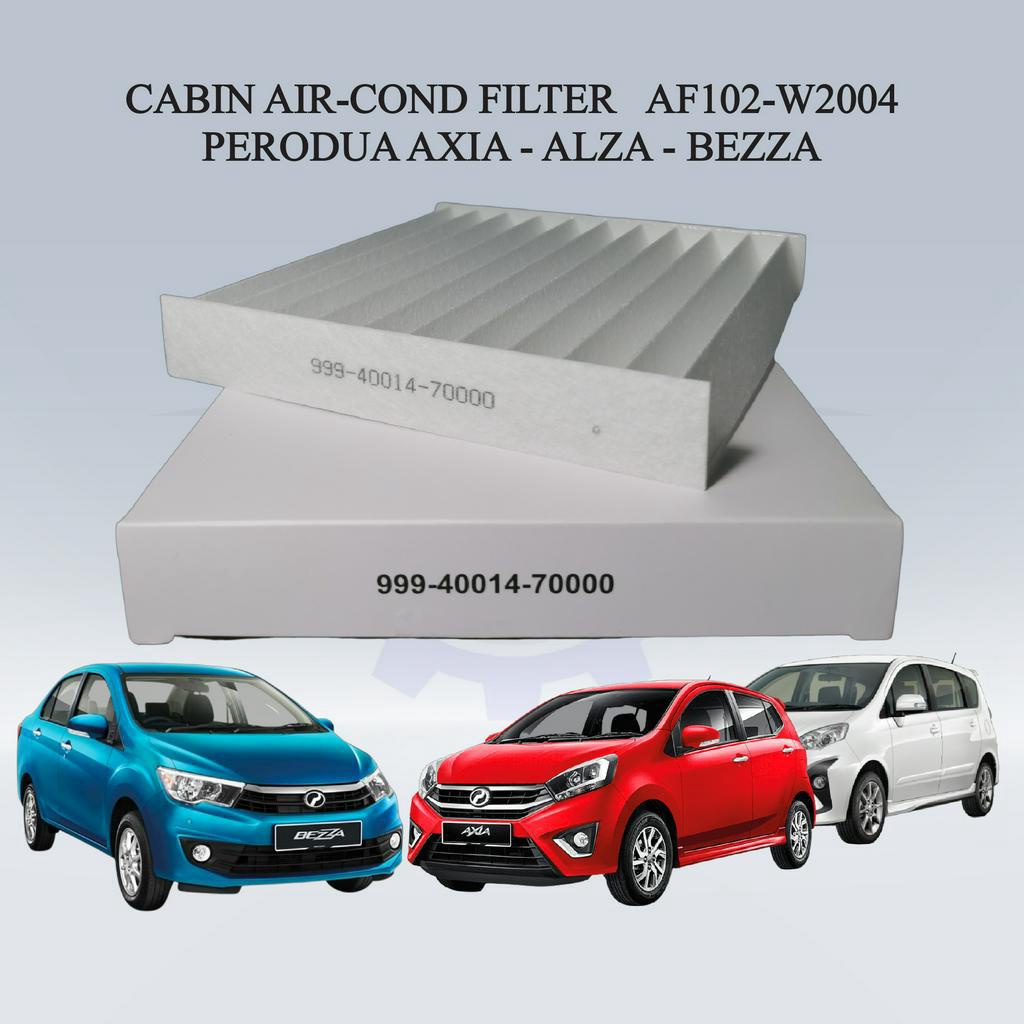 CABIN AIR-COND FILTER - PERODUA AXIA, MYVI LAGI BEST, ALZA, BEZZA ...