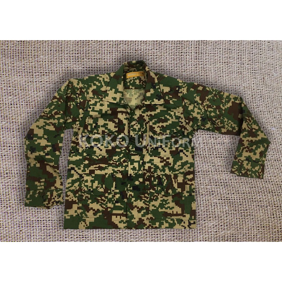 BAJU UNIFORM ASKAR UNTUK KANAK-KANAK TADIKA | Shopee Malaysia