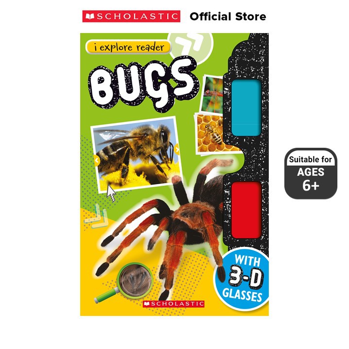 Scholastic I Explore 3D Readers Bugs ISBN: 9789810980245 | Shopee Malaysia