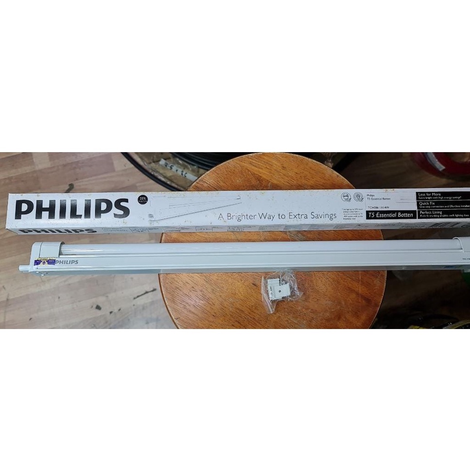 Philips T5 Essential Batten TCH086 1x14W Philips T5 fluorescent tube ...