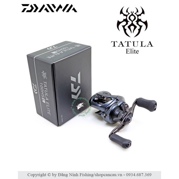 Daiwa Tatula Elite 100HSL Horizontal Fishing Reel - Made in Thailand ...