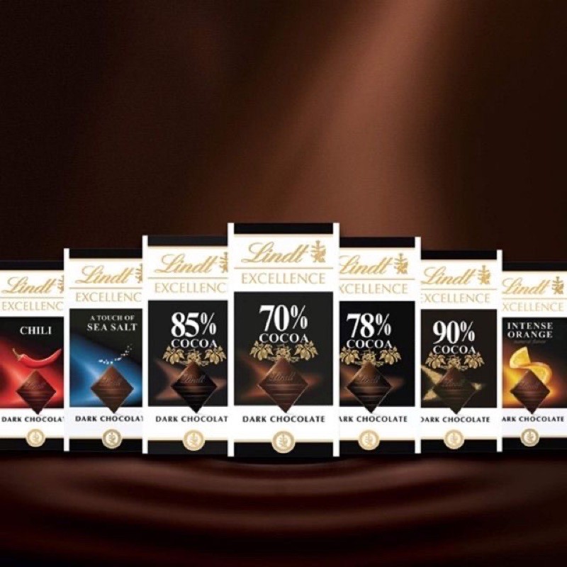 Lindt Excellent Dark Chocolate 50g/100g | Shopee Malaysia