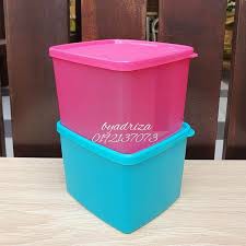 Tupperware Medium Square round 900ml (2pcs) | Shopee Malaysia