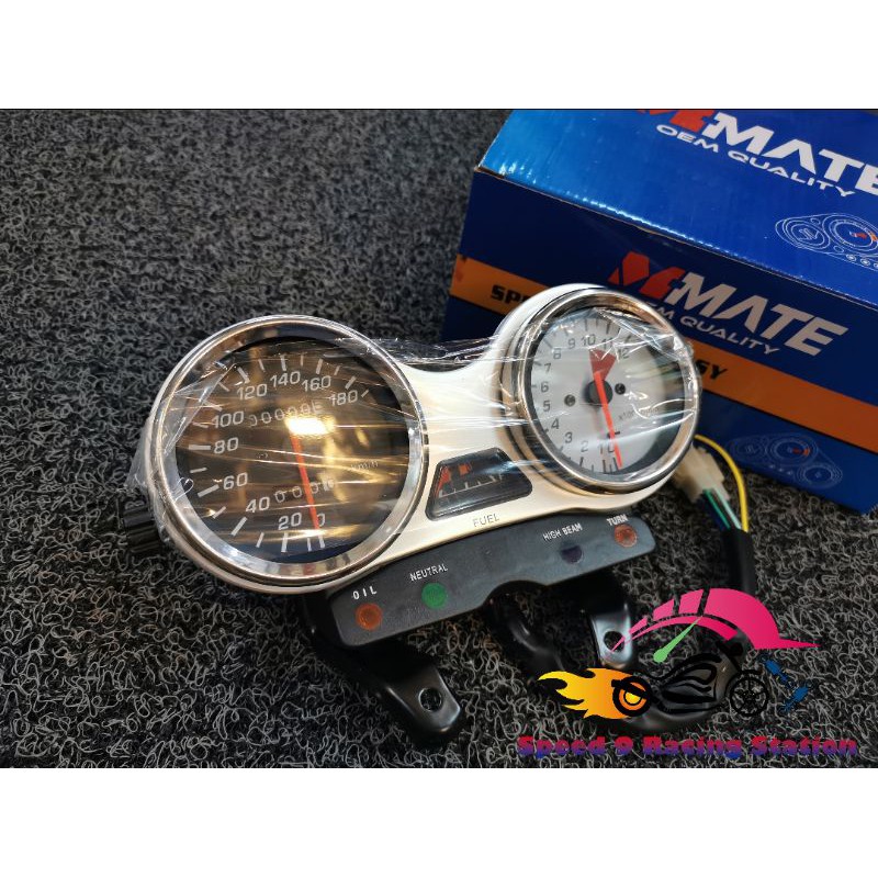 Original M-MATE METER ASSY RXZ CATALYZER meter speedo meter | Shopee ...