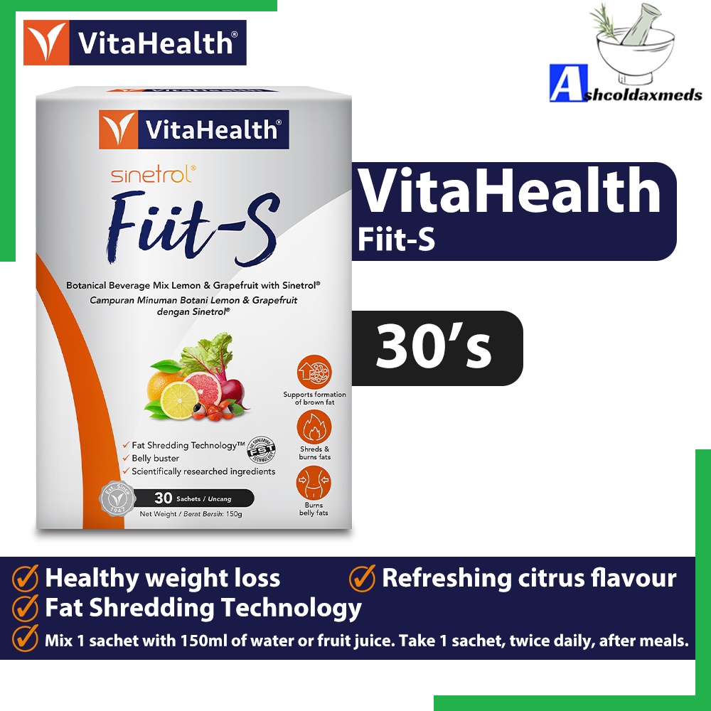 VitaHealth Fiit-S 30's | Shopee Malaysia