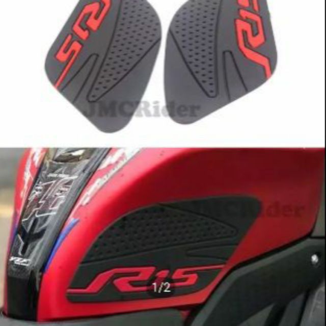 Yamaha R15 V3 Tank Pad Knee Grip Anti Slip pad yamaha carbon V3 FULL ...