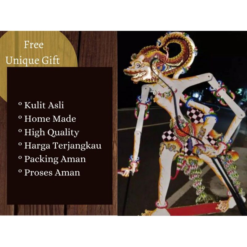 Wayang Hanoman / Anoman Obong Fine Skin | Shopee Malaysia
