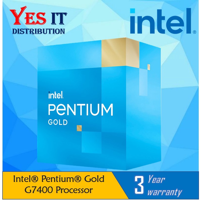 Intel® Pentium® Gold G7400 Processor 6M Cache, 3.70 GHz | Shopee Malaysia