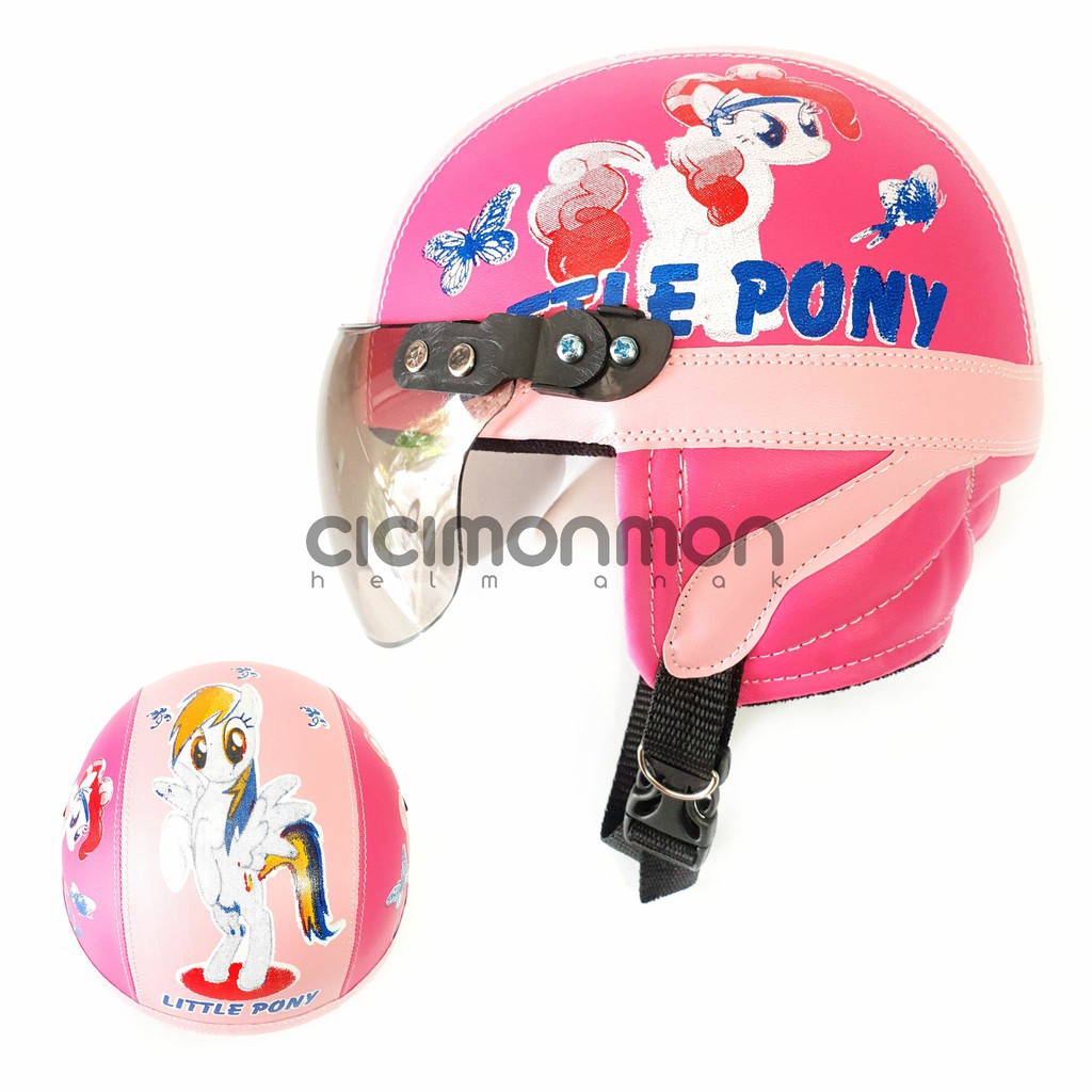 My little pony Character retro Children's Helmet | Shopee Malaysia