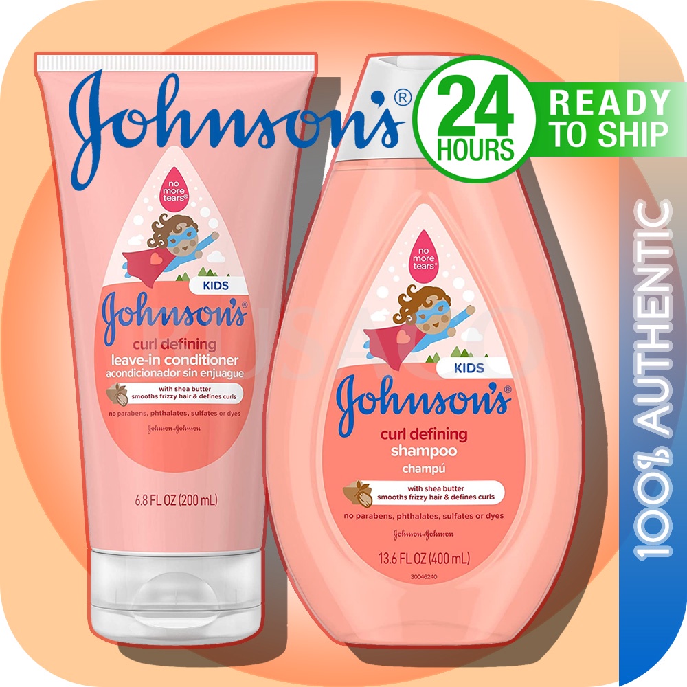 Johnson's Baby Curl-Defining Shampoo & Leave-in Conditioner | Frizz ...