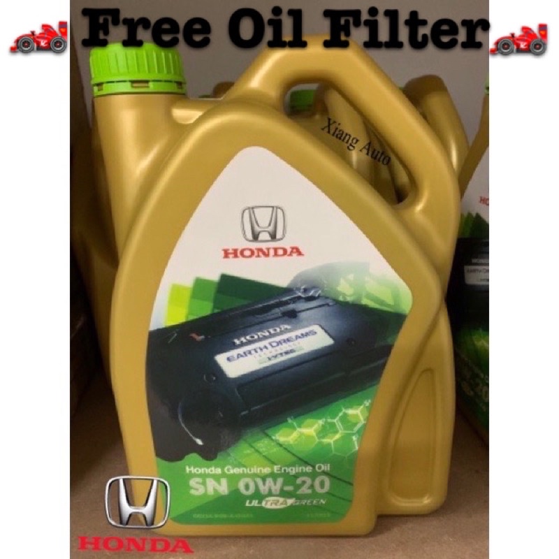HONDA FULLY SYNTHETIC 0W20 4LITER | Shopee Malaysia