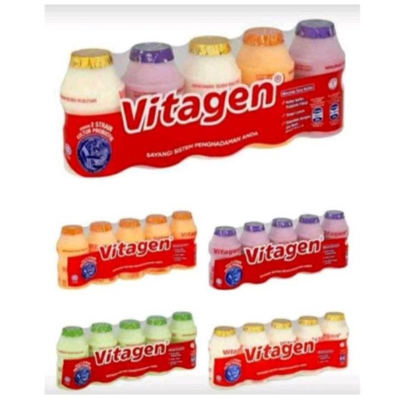 vitagen mixed flavour 5 bottles | Shopee Malaysia