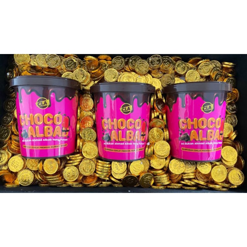 Choco Albab + Almond ( Premium Choco Jar ) | Shopee Malaysia