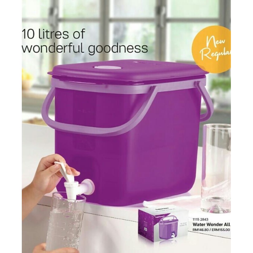 Tupperware Water Wonder All 10L (Water Dispenser (L33.5cm W20.6cm H25 ...