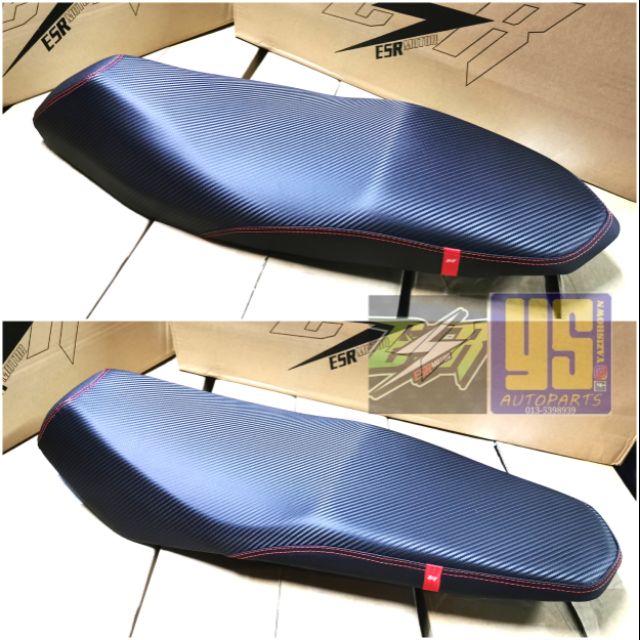 ESR MOTOR CARBON DESIGN SEAT RS150R Y15ZR LC135 | Shopee Malaysia