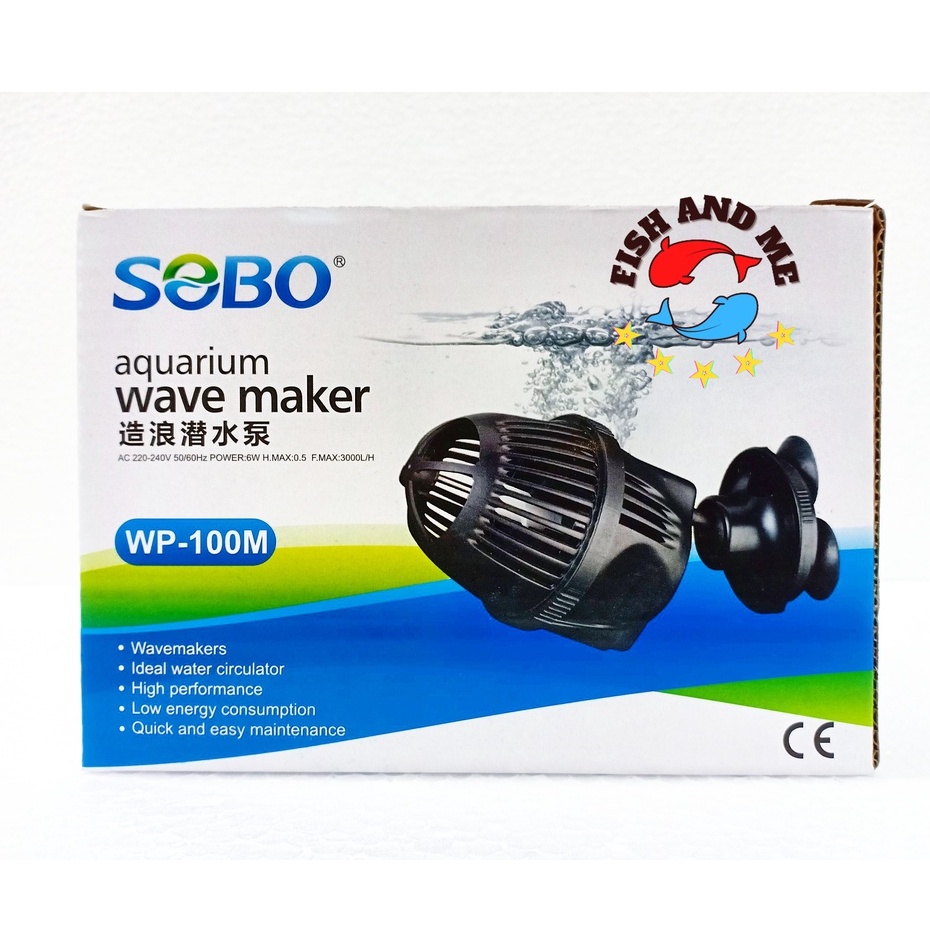 SOBO WP-100M Wave Maker (6w,3000 l/h 2 feet aquarium use) | Shopee Malaysia