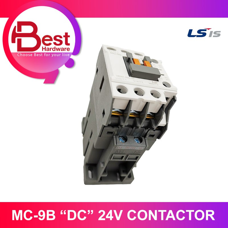 BEST HARDWARE - LS MC-9B "DC" 24V METASOL MAGNETIC CONTACTOR | Shopee ...